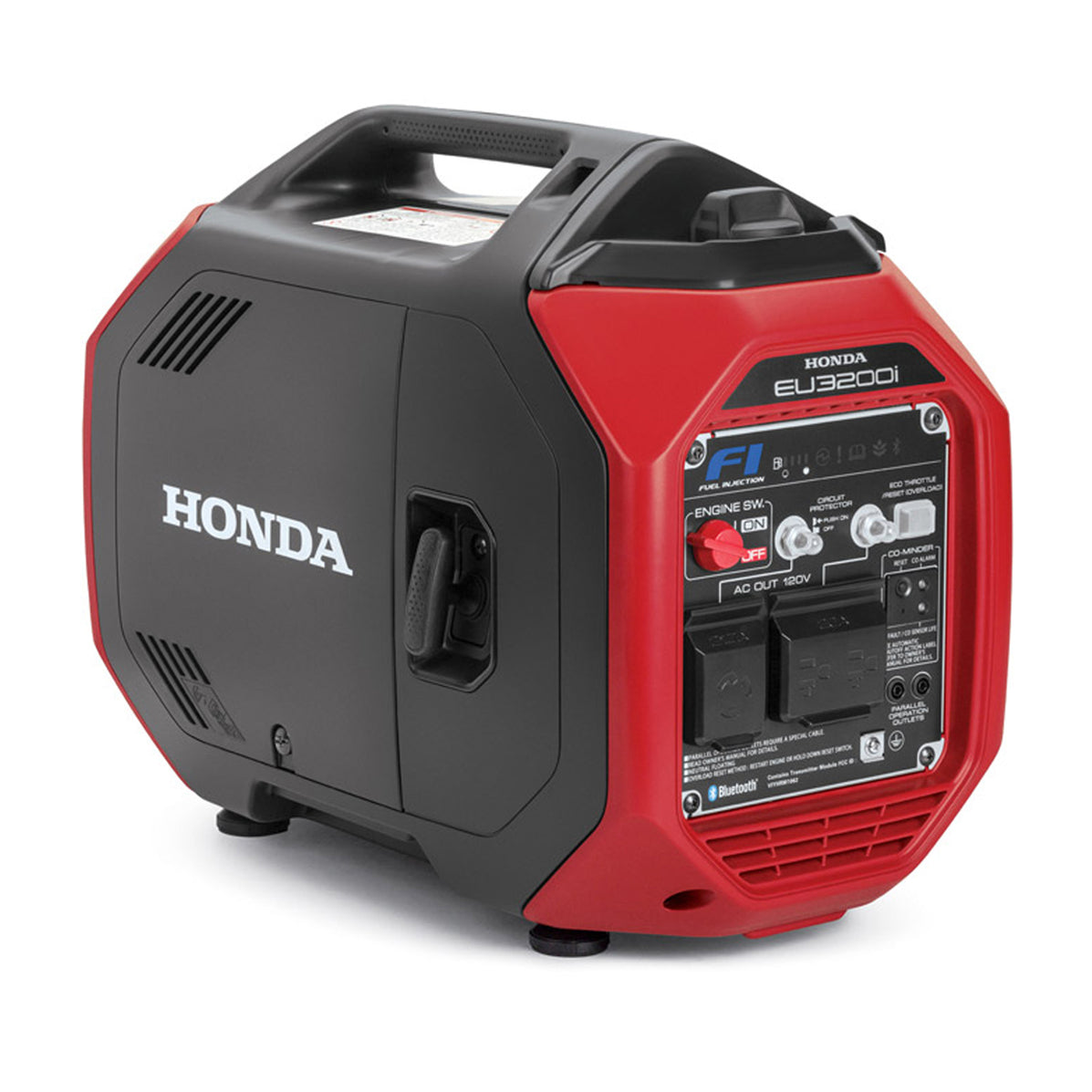Honda EU3200i 3200W Portable Gas Powered Inverter Generator w/CO-Minde ...