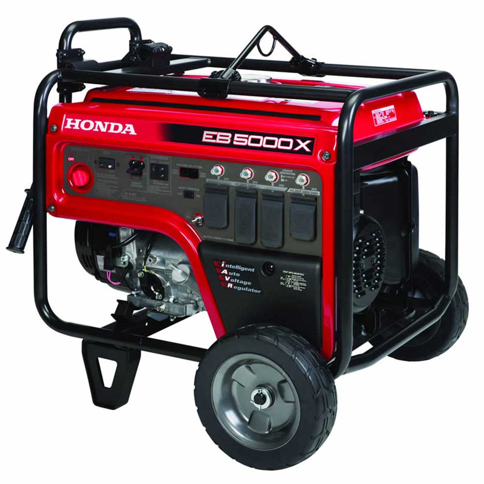 Honda EB5000 5000 Watt 120/240V Gas Industrial Portable Generator W/ C ...
