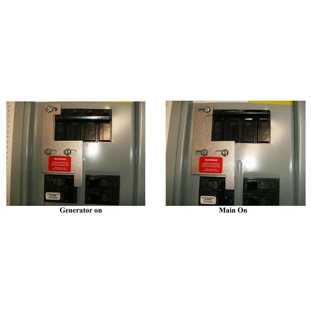 GenInterlock GE-200HDA Generator Interlock Kit Breaker Panel 150/200 A ...