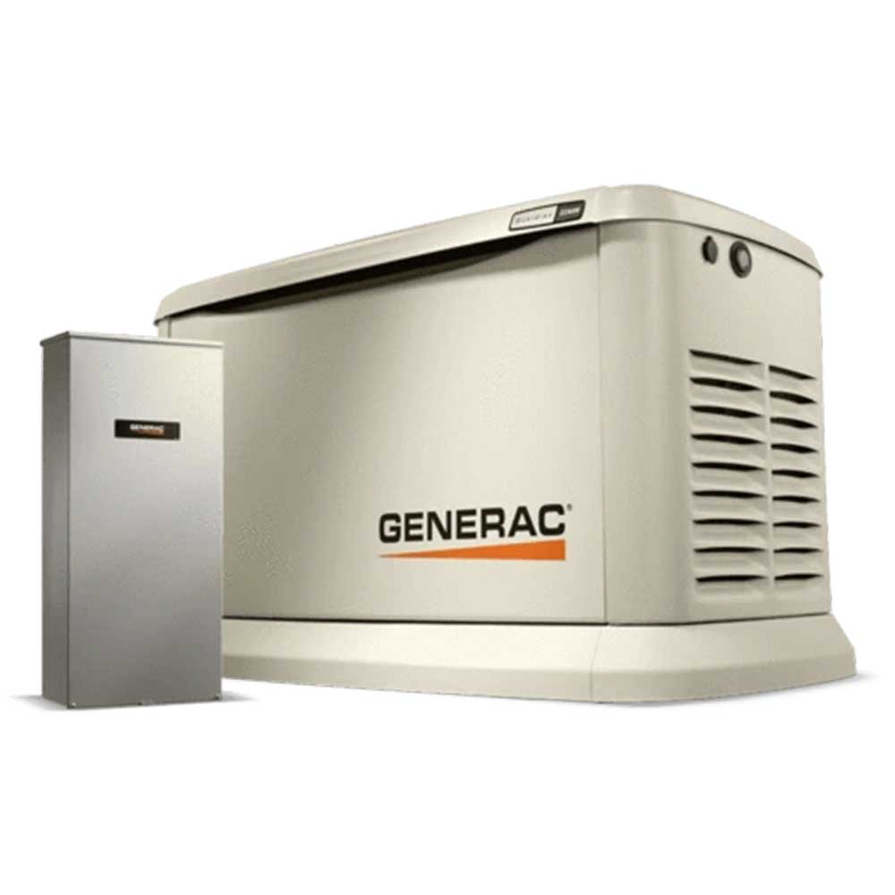 Generac 70432 22,000-Watt Single Phase Auto Start Air Cooled Standby G ...